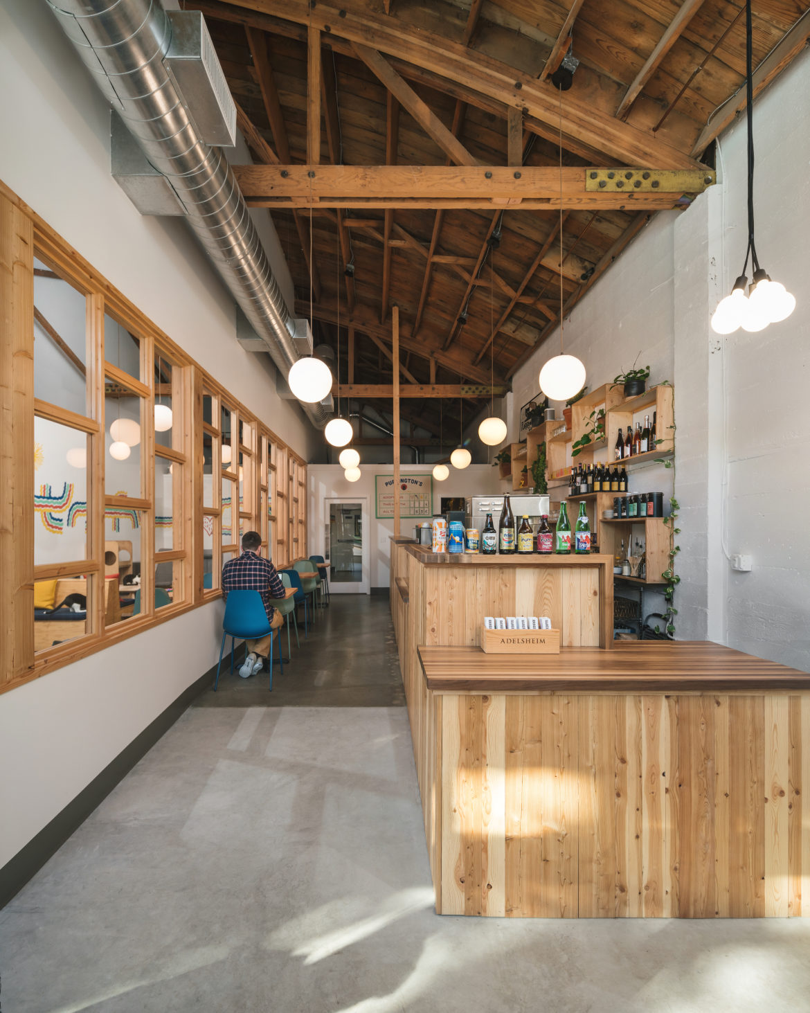 Purrington's Cat Lounge Commercial TI | Portland, OR